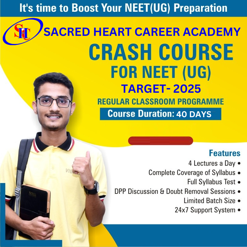 40 DAYS NEET CRASH COURSE- FOLLOW NEW SYLLABUS